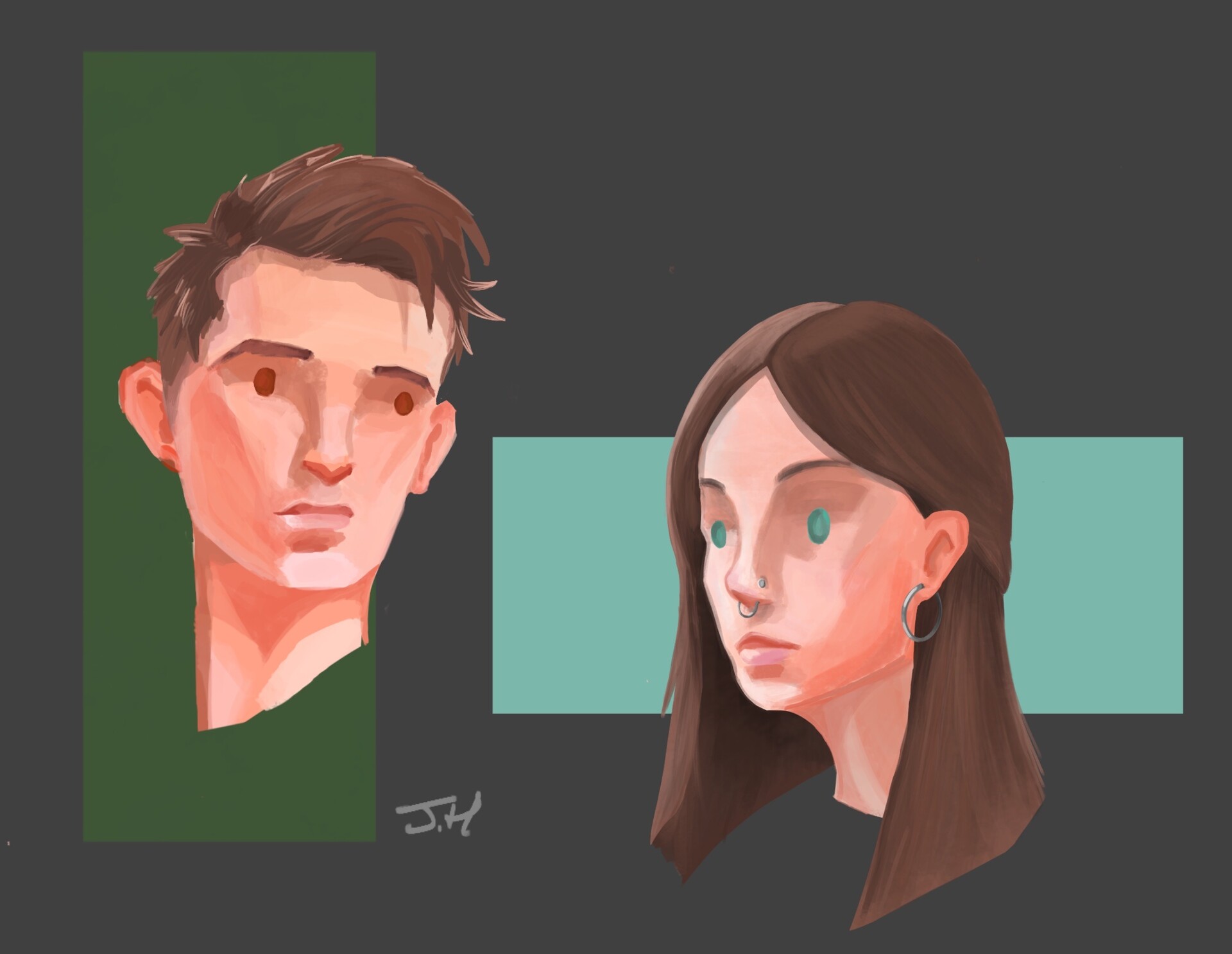 ArtStation - Face study’s