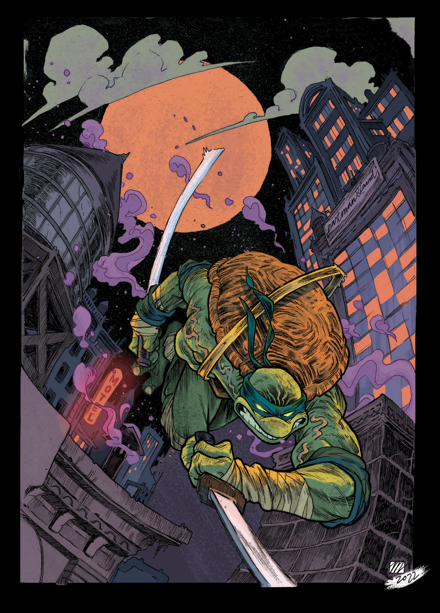 ArtStation - TMNT (Mark Laszlo)