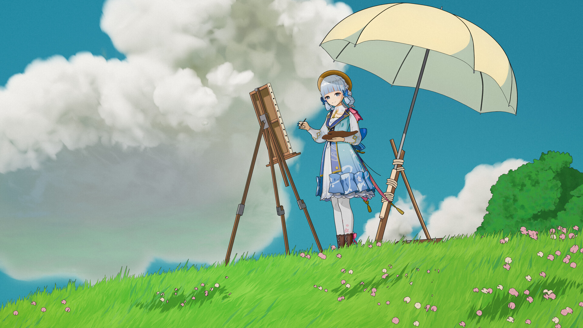 ArtStation - Ayaka The Wind Rises