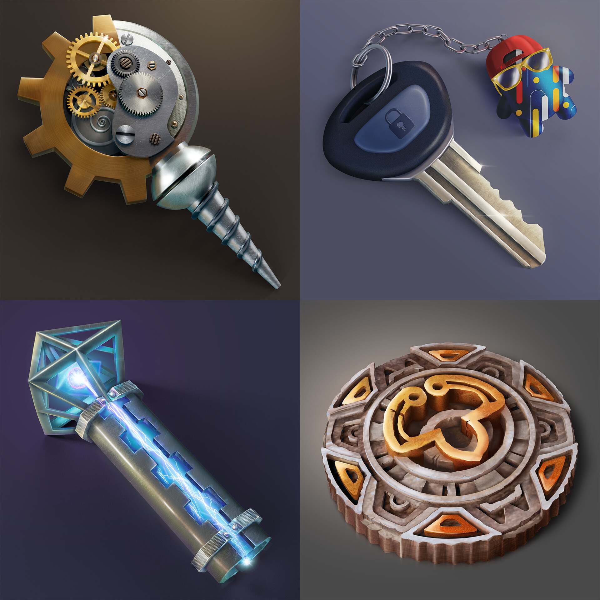 ArtStation - Keys concepts