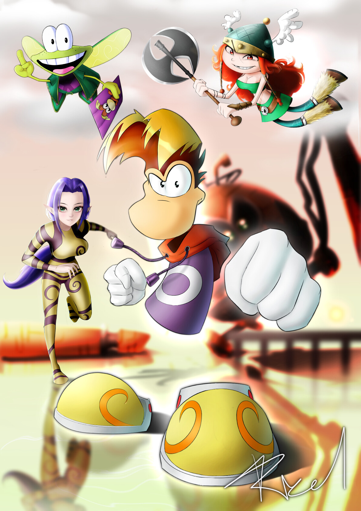 ArtStation - Rayman 4
