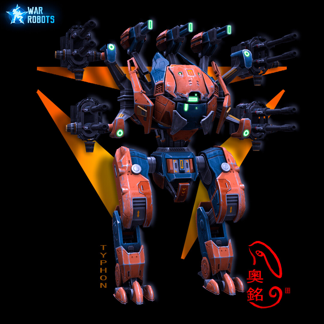 how to draw war robots leo