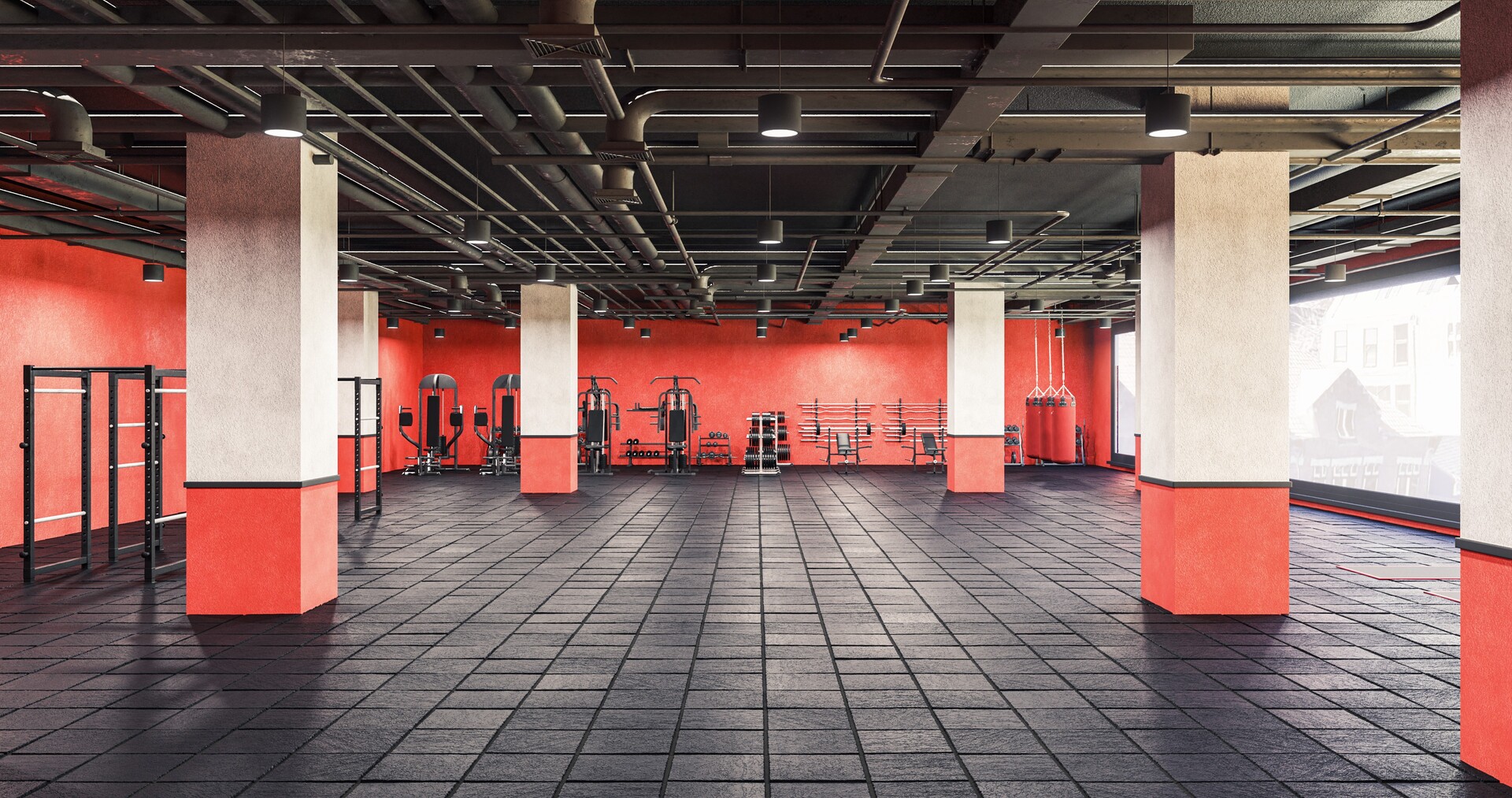 Acool rocket - GYM overlooking at Dam Square