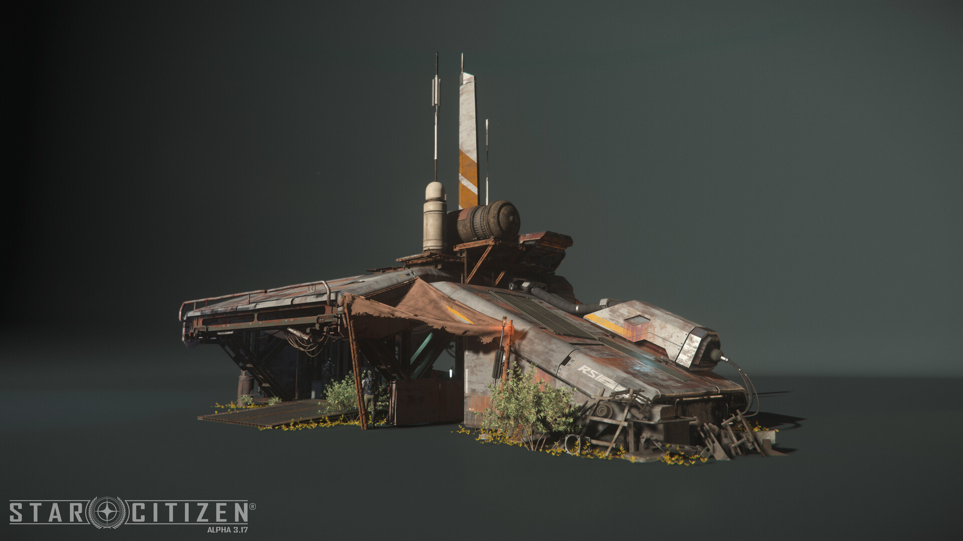 Rainer Ricq - Star Citizen - Derelict Habitations - Garage