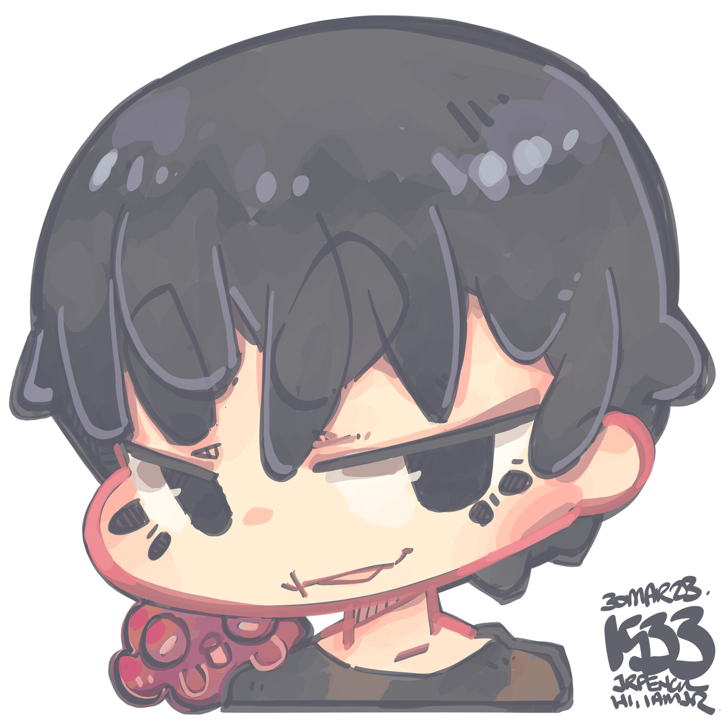 ArtStation - 1533 - Toji Fushiguro