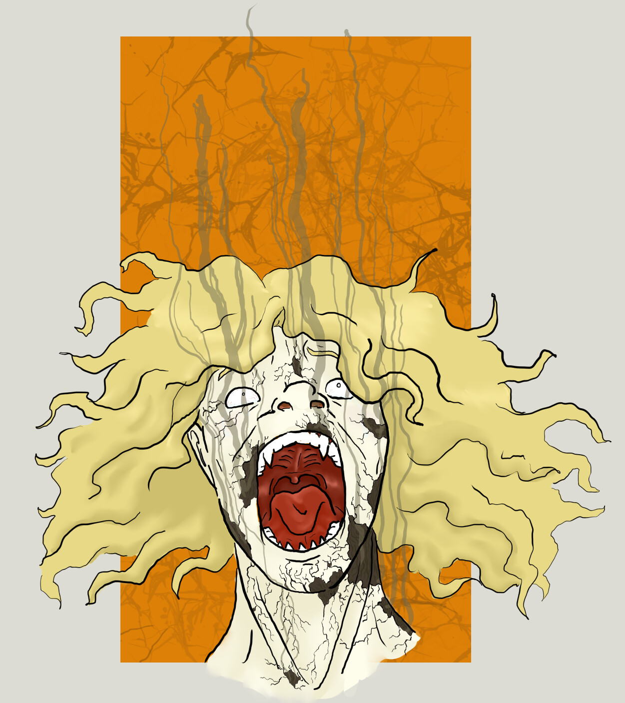 ArtStation - Burning Vampire