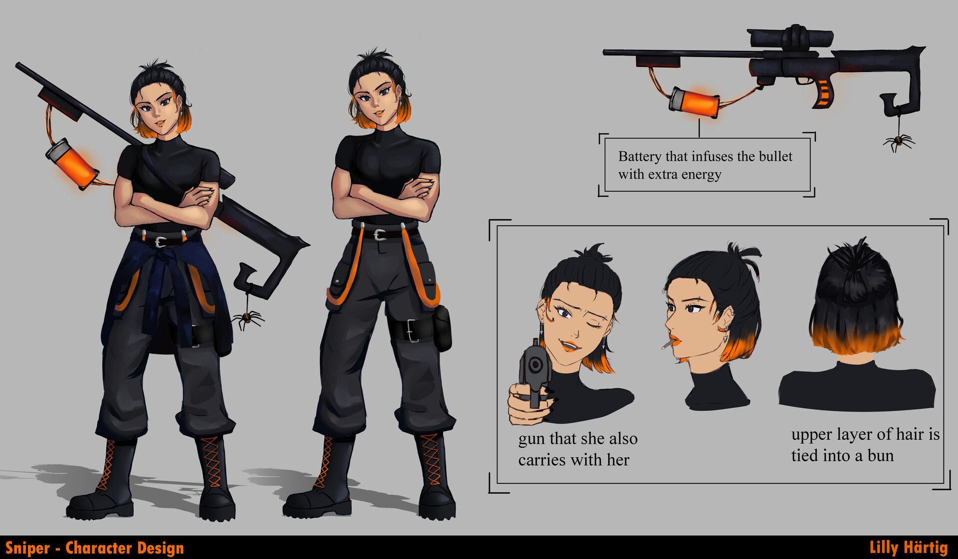 ArtStation - Sniper - Character Design