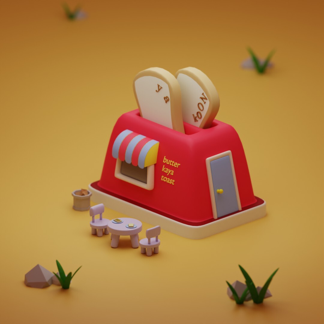 ArtStation - ya koon toast
