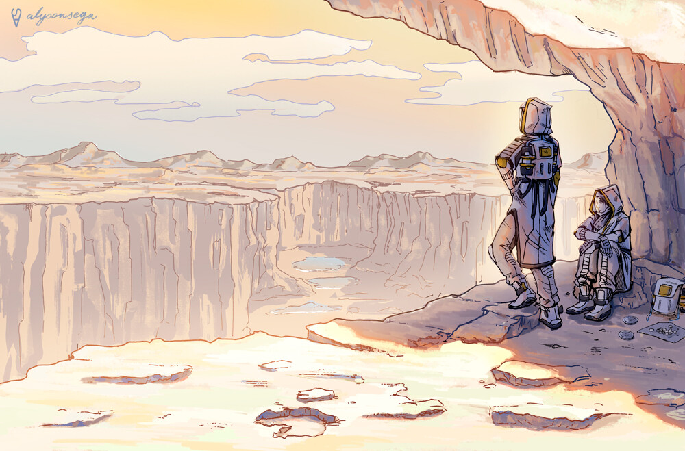 ArtStation - Desert future