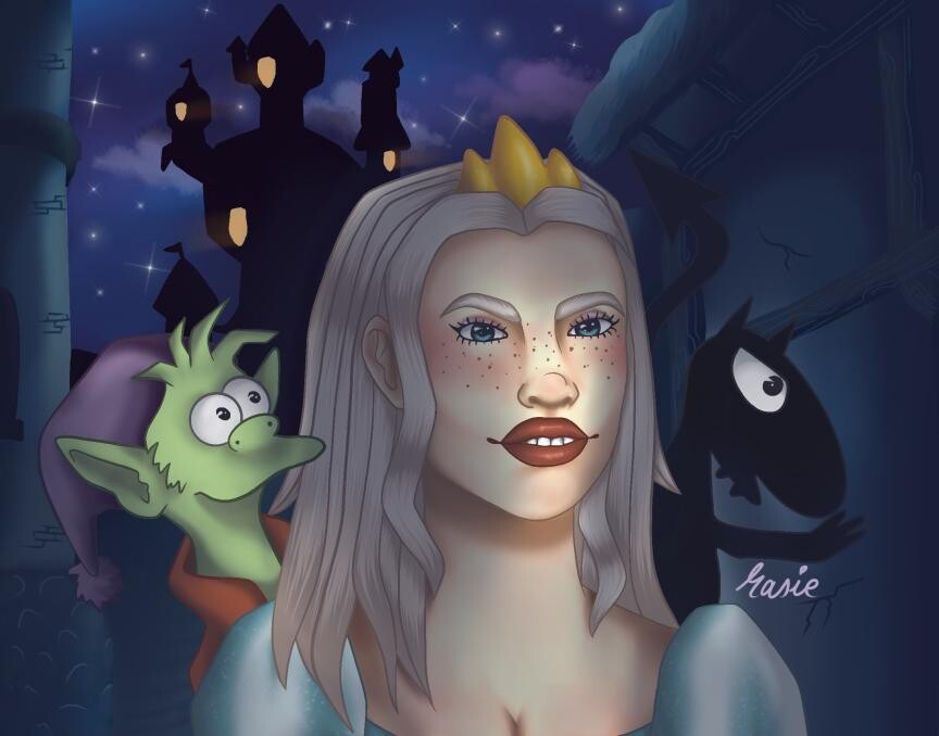 ArtStation - Disenchantment Fanart