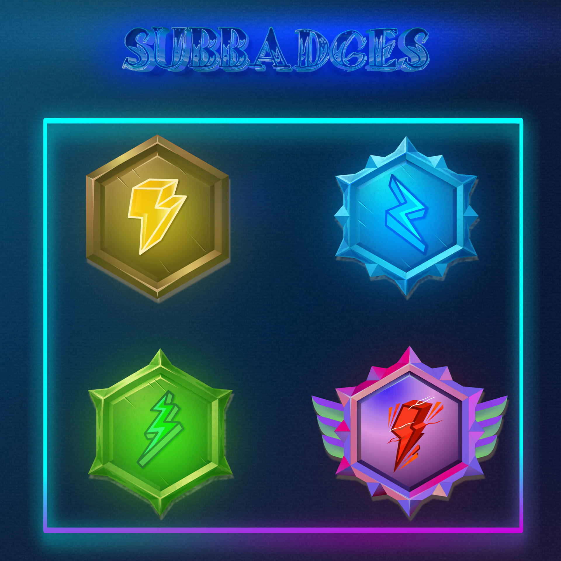 ArtStation - Sub-Badges