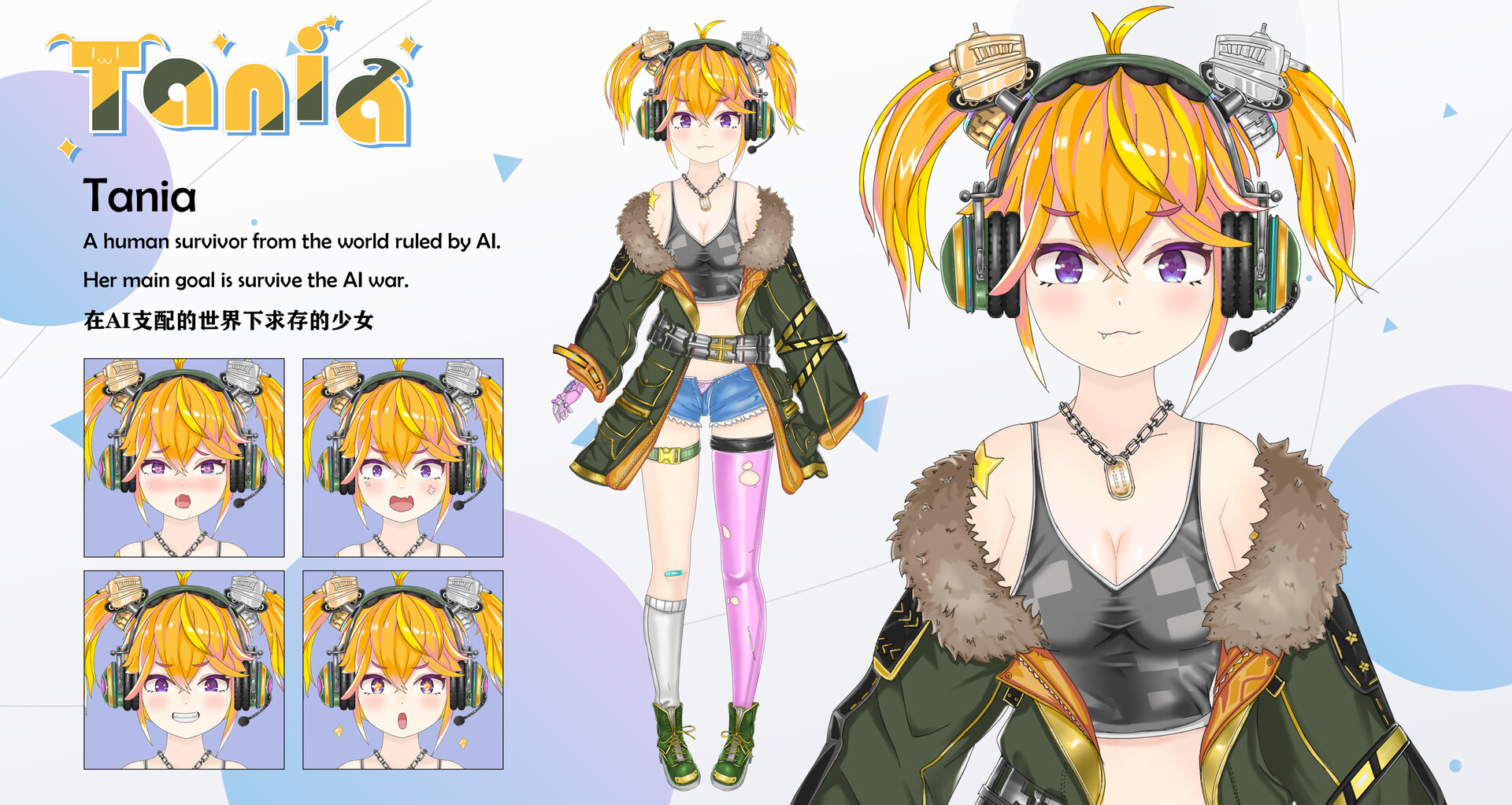 ArtStation - Hello world!, I am vtubler Tania