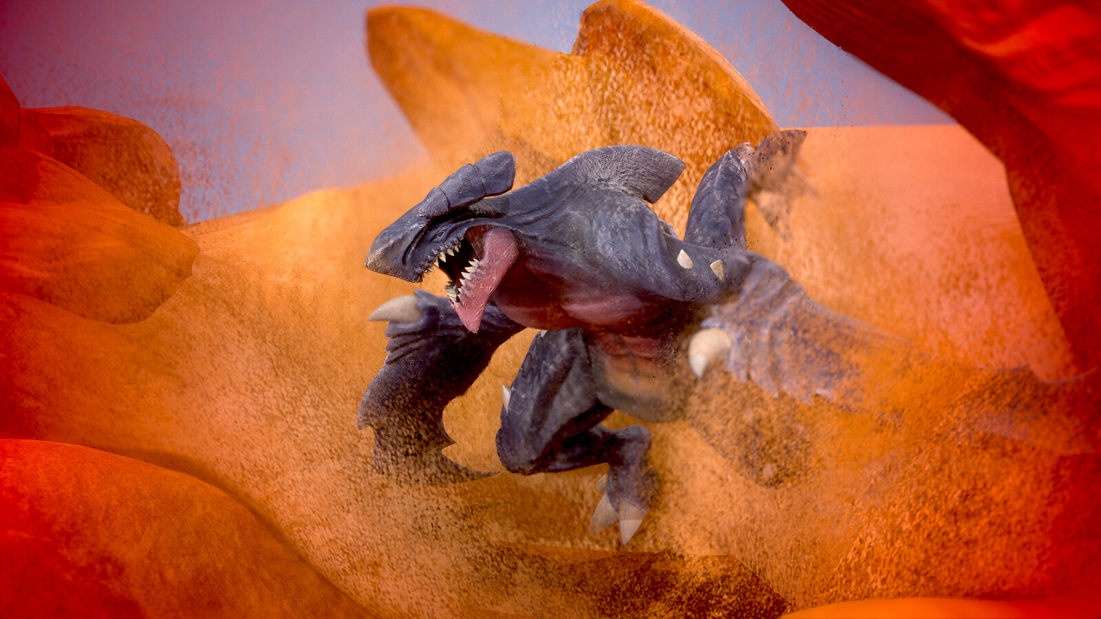 Clement Liu - Garchomp pokemon Fan art