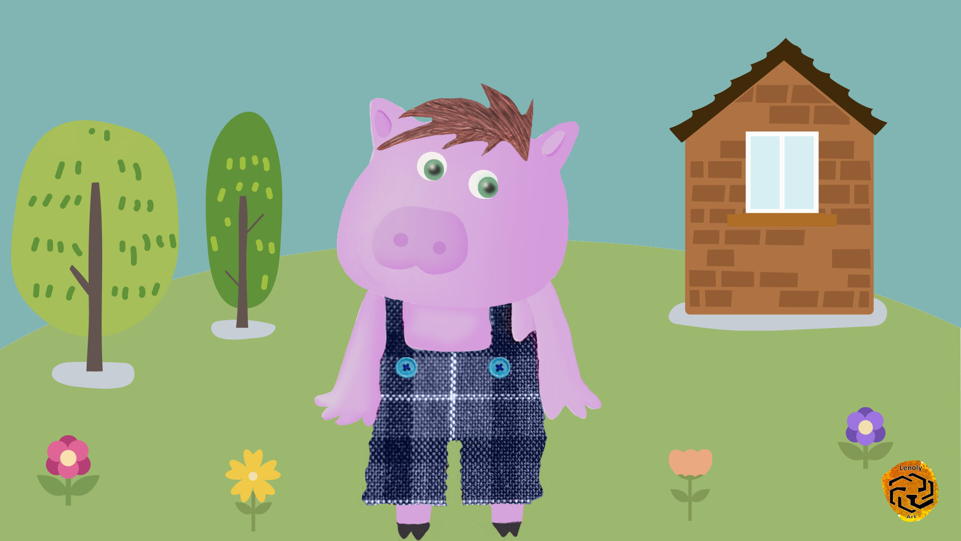 ArtStation - Los tres chanchitos