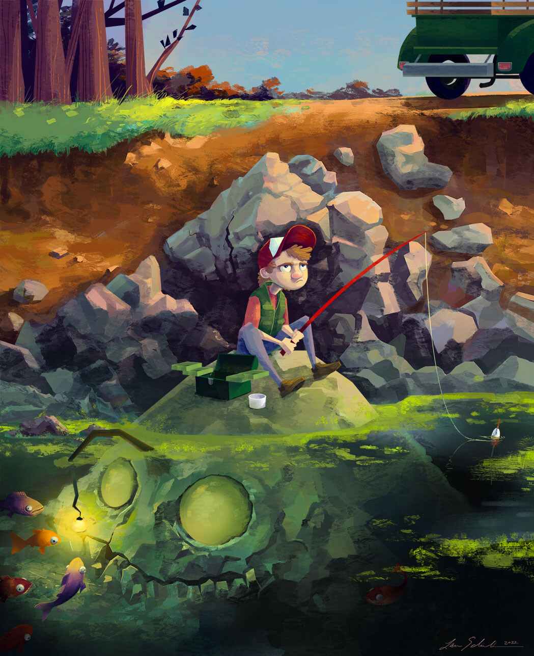 ArtStation - Bottom Fishing