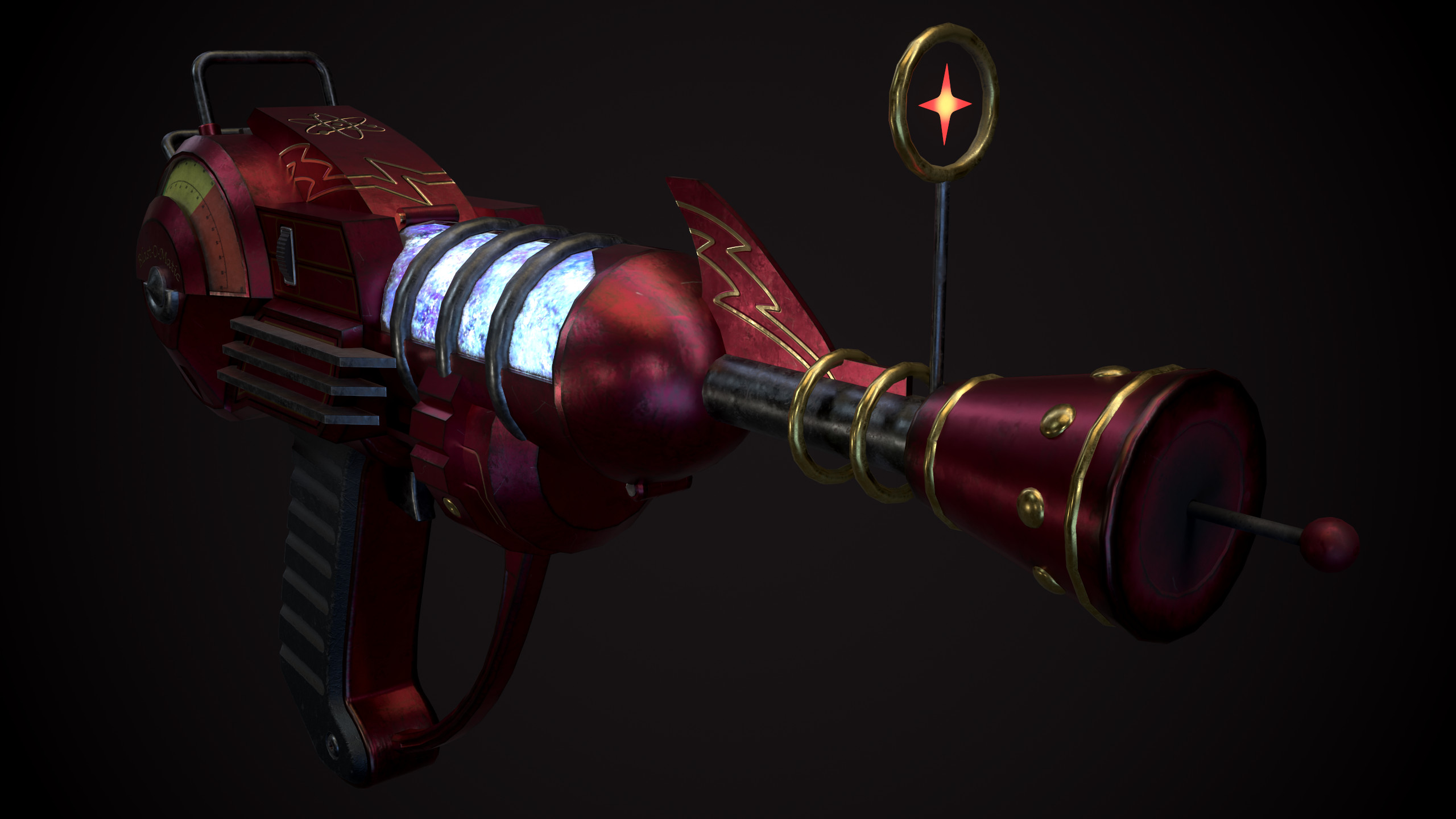 Paige Galloway - Hard Surface Artist Portfolio - Ray Gun MK1 - Call of ...