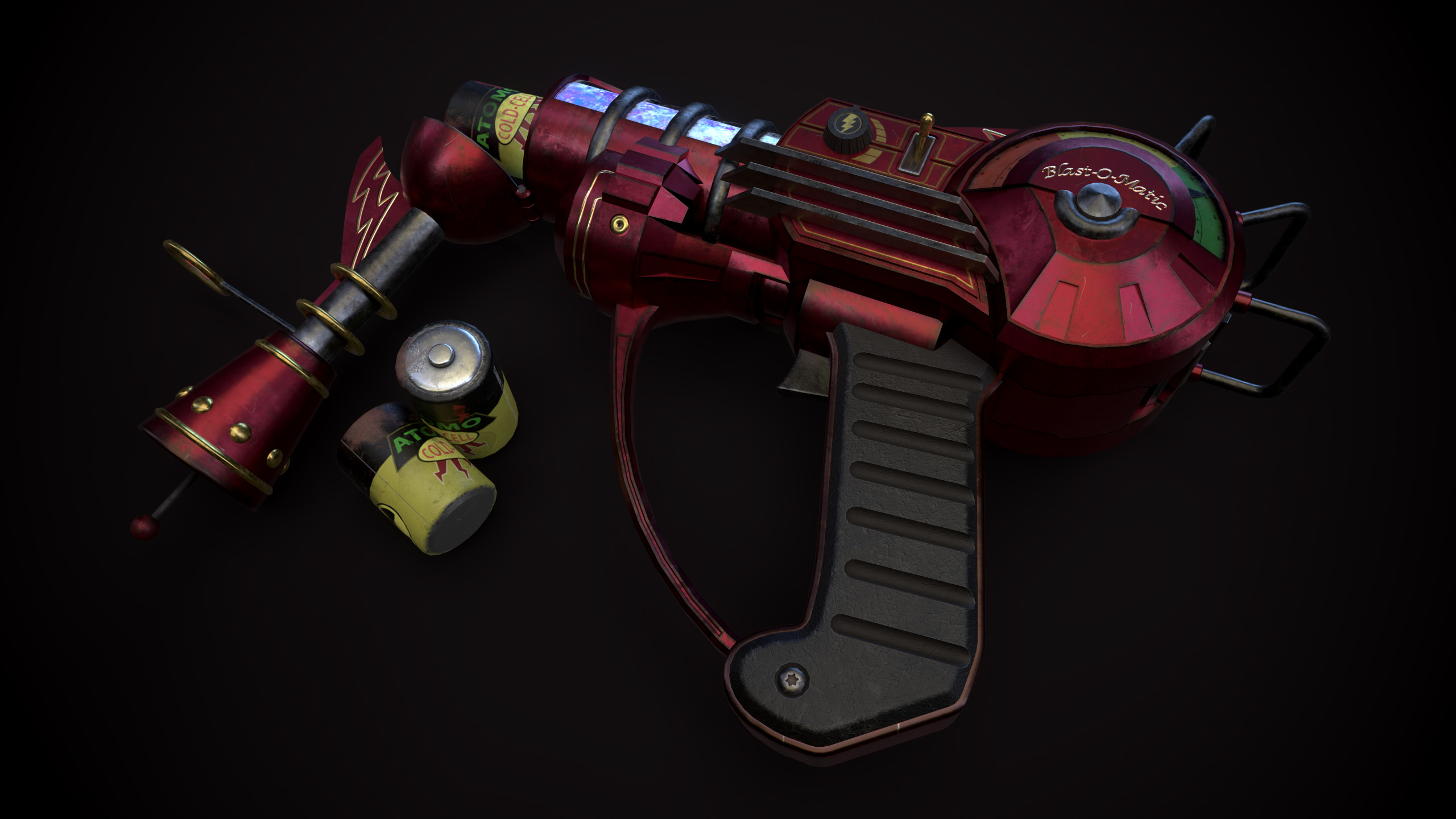 Paige Galloway - Hard Surface Artist Portfolio - Ray Gun MK1 - Call of ...