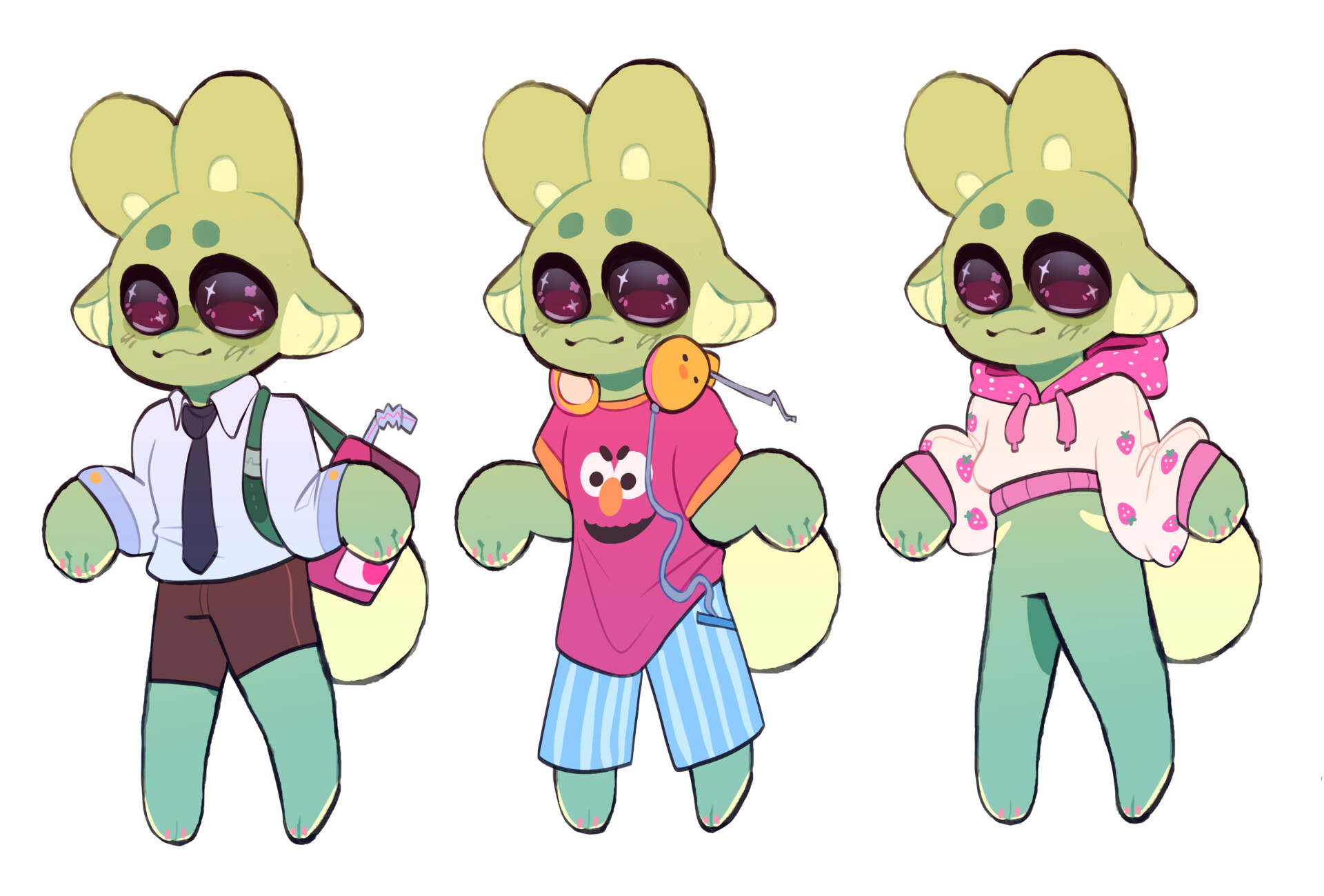 ArtStation - Alien Clothes Outfits