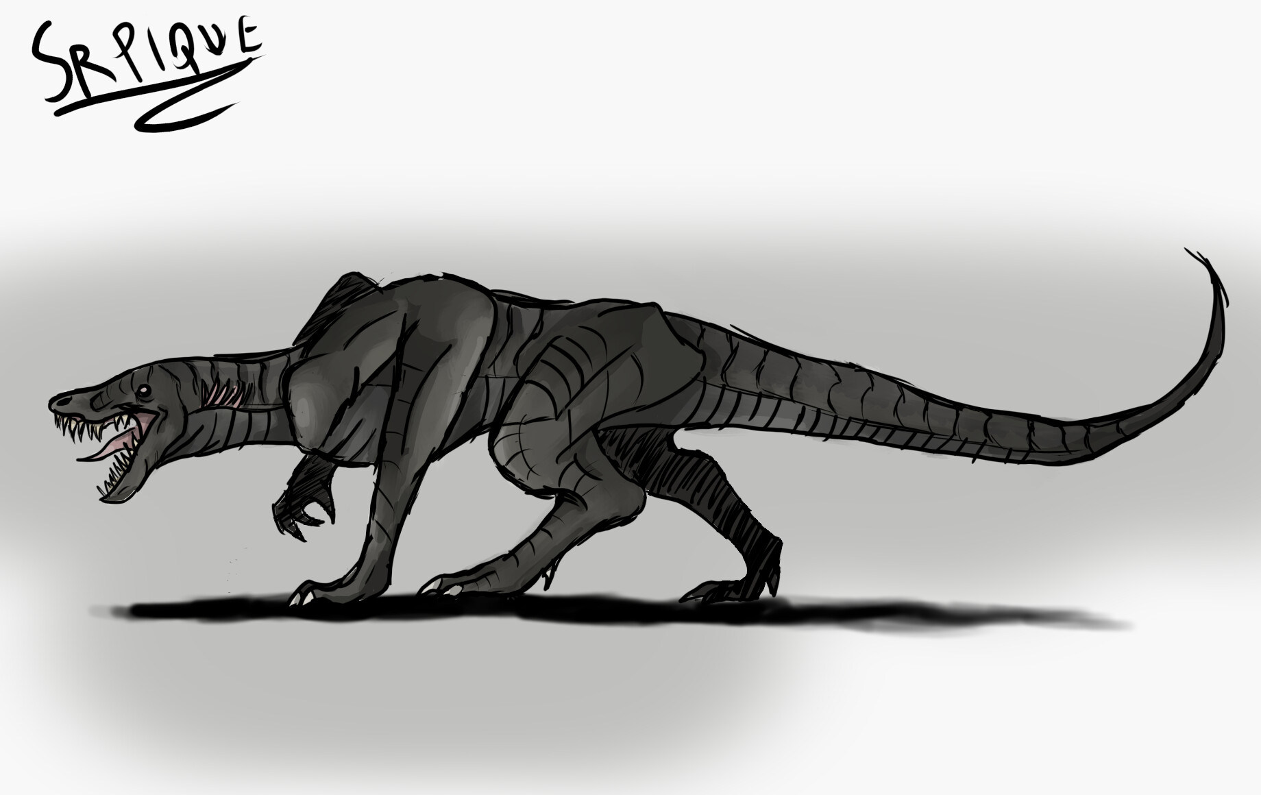 ArtStation - Dracomorph , the start of the end.