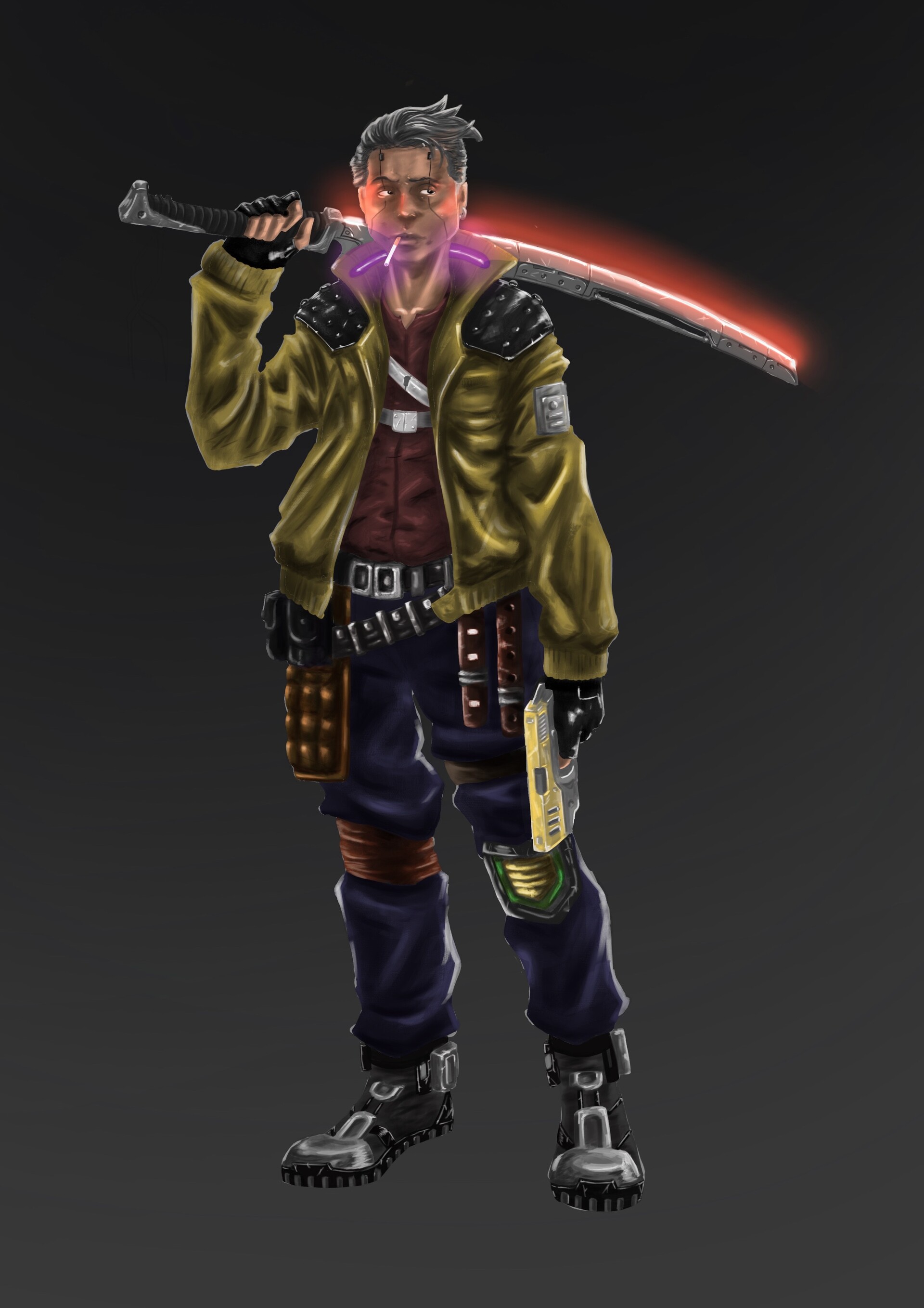 ArtStation - Street Samurai