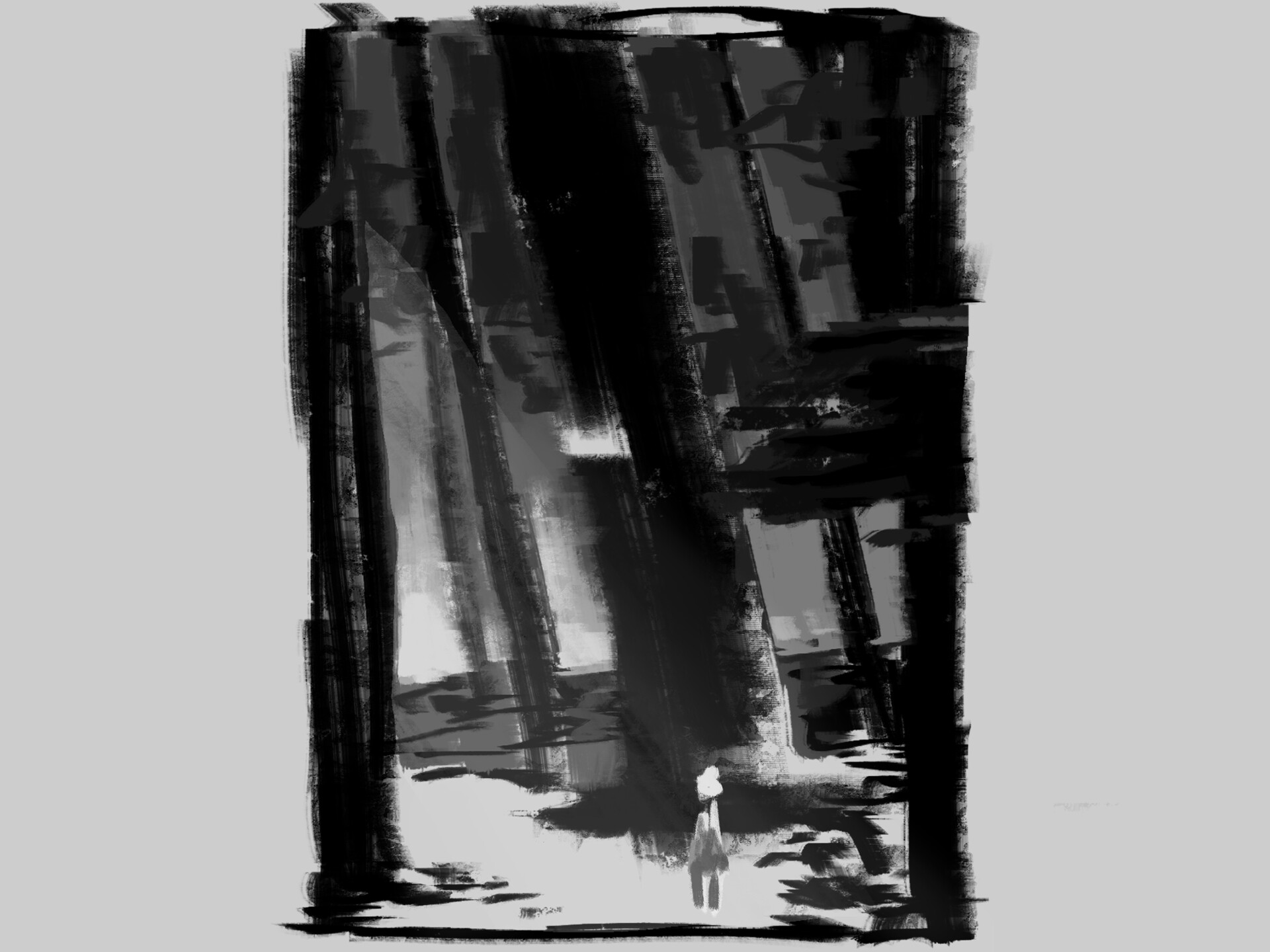 ArtStation - Forest study