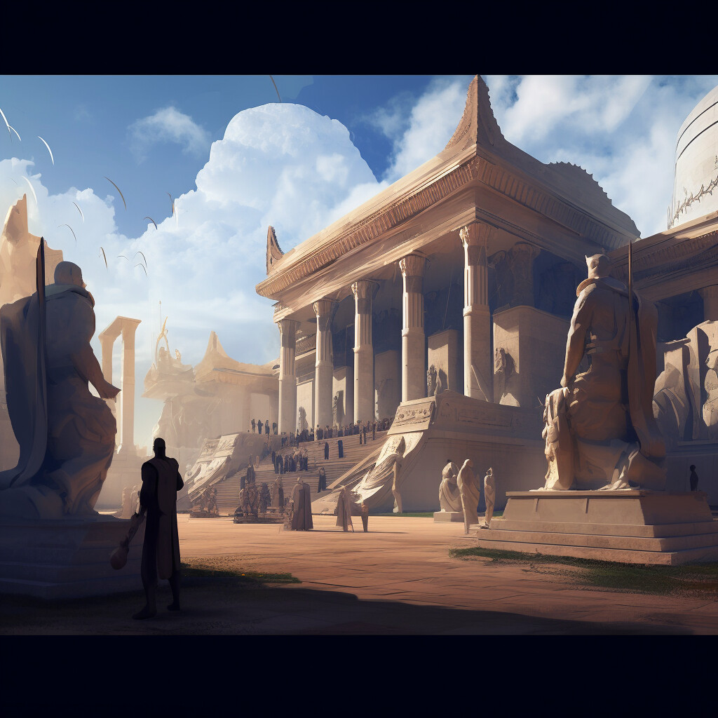 ArtStation - ancient city (concept)