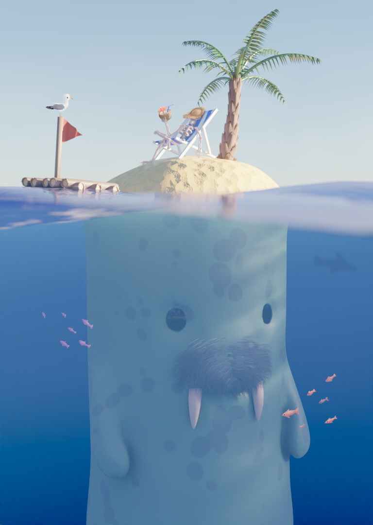 ArtStation - Walrus Island