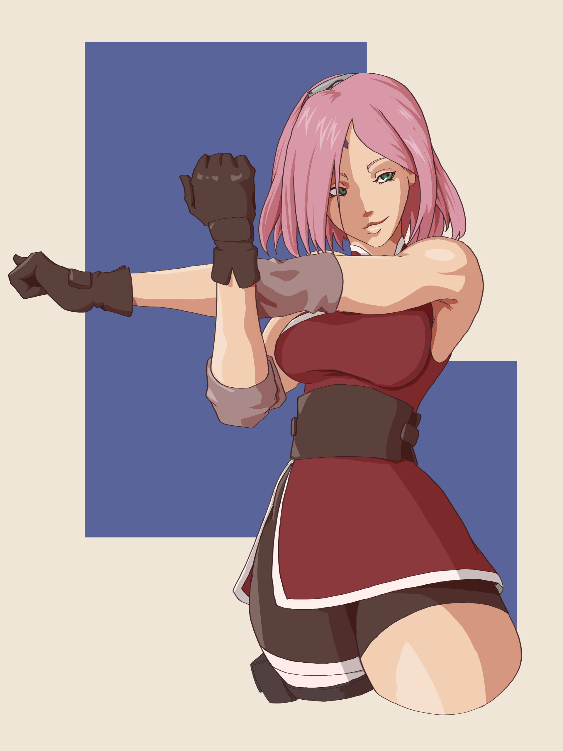 ArtStation - Sakura Stretching