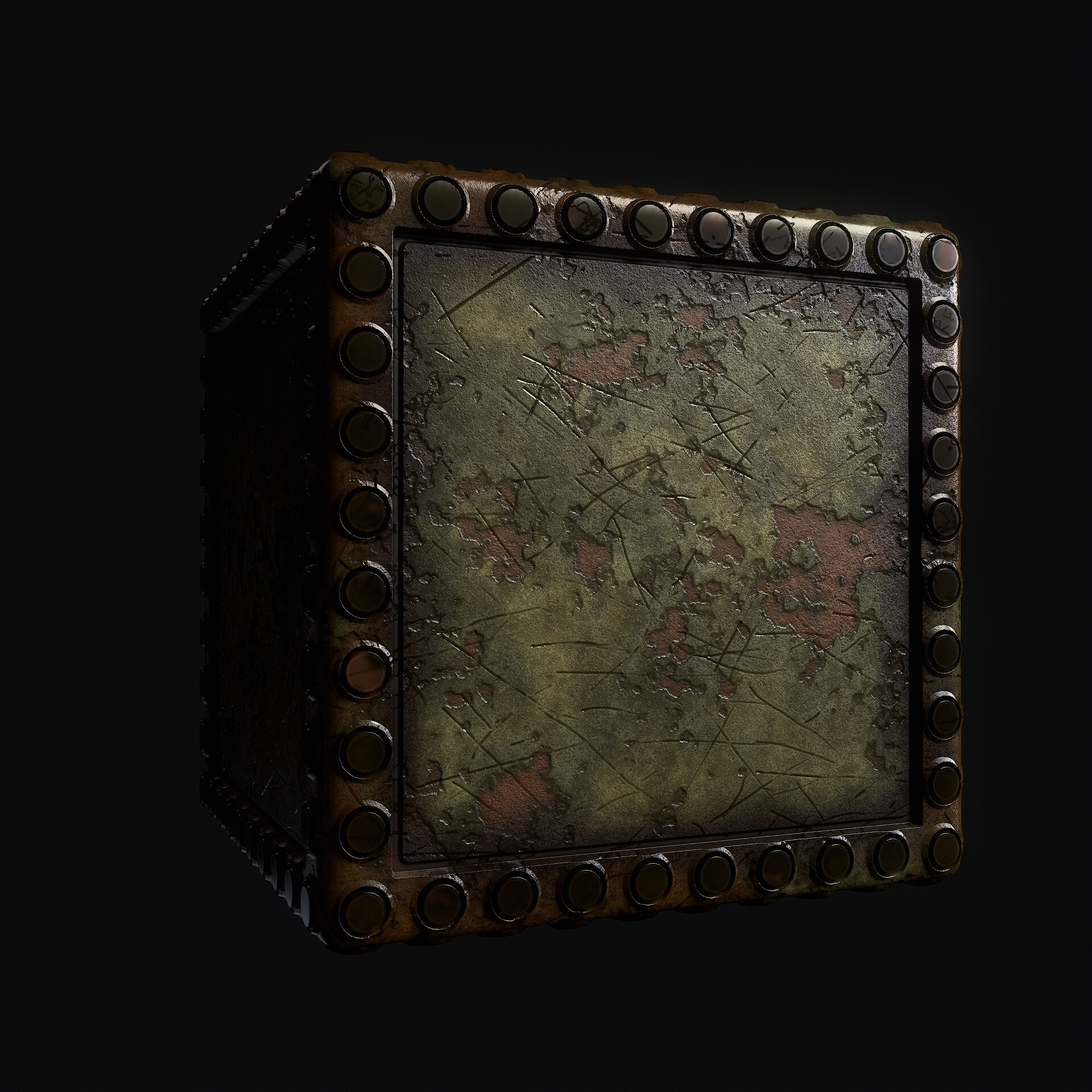ArtStation - Rusty Metal Floor/ Box Material