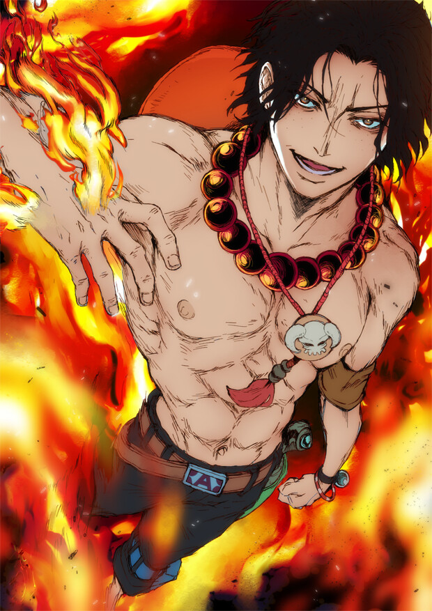 ArtStation - FIRE FIST ACE