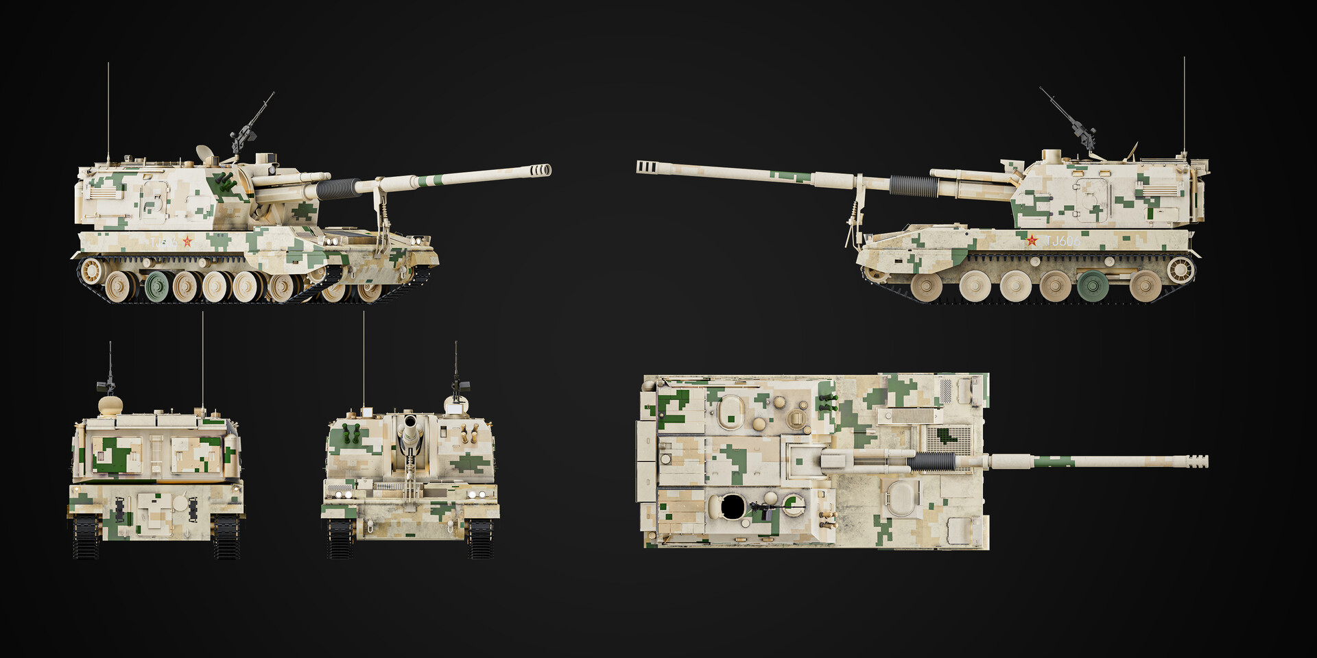 SCV - PLZ-155毫米自行榴弹炮