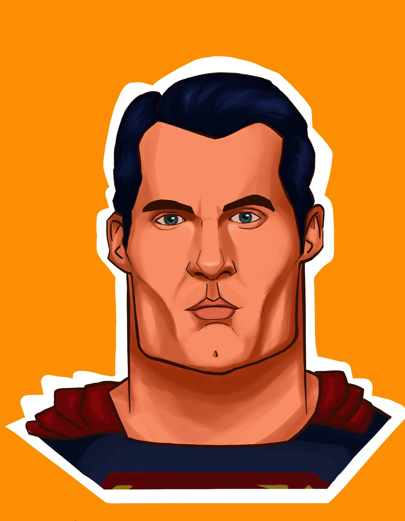 ArtStation - Superman caricature