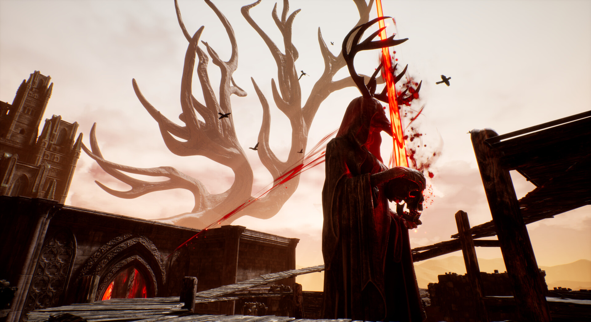 Tianyue Gu - Cervus Blade Level Art - Village