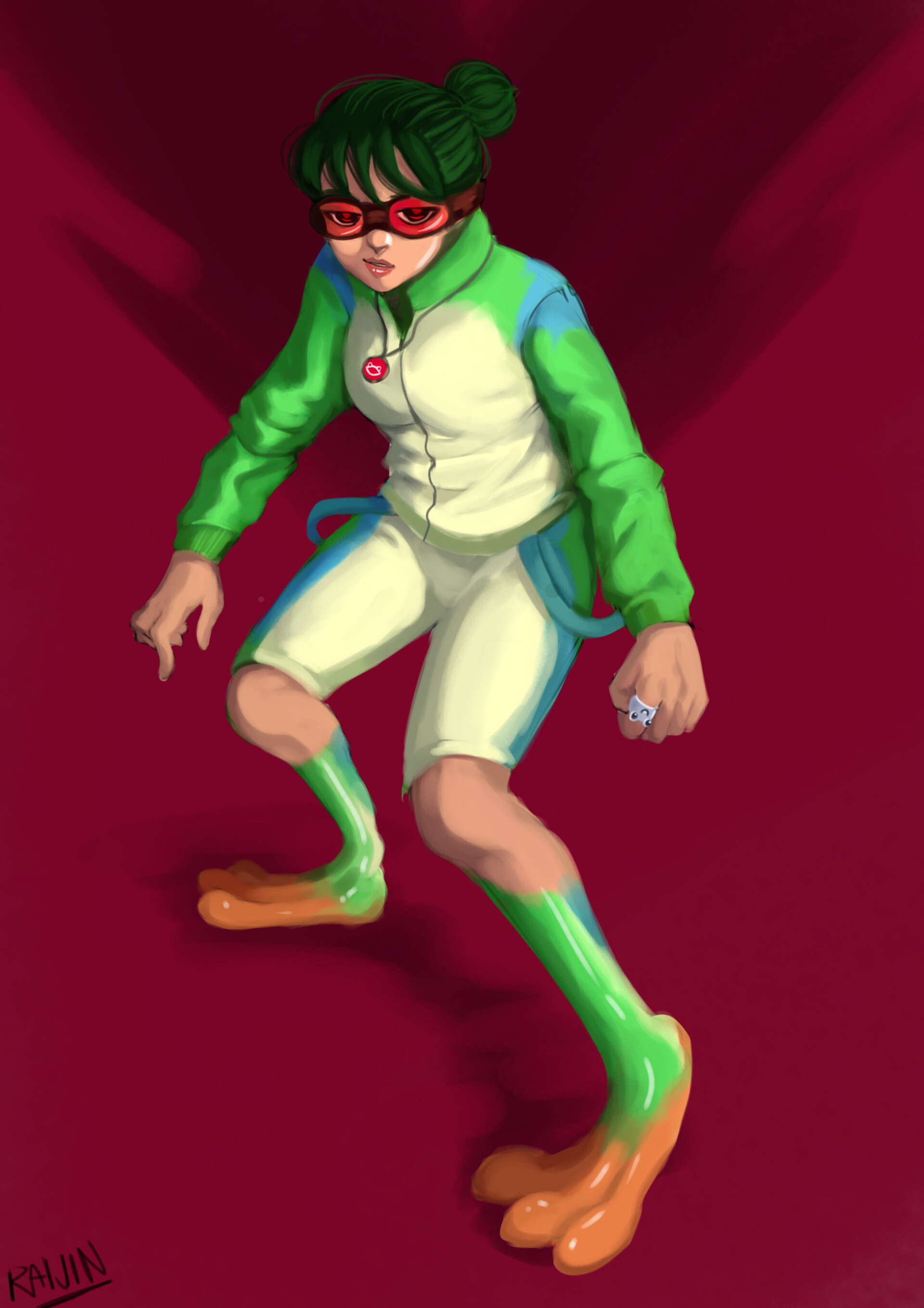 ArtStation - FROG OCs for a Collab with friends