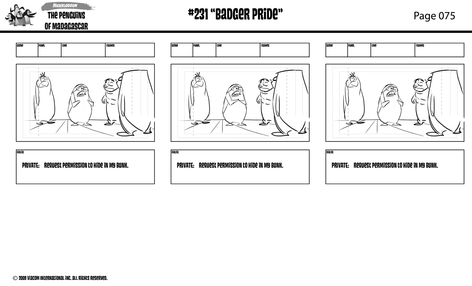 penguins of madagascar private coloring pages