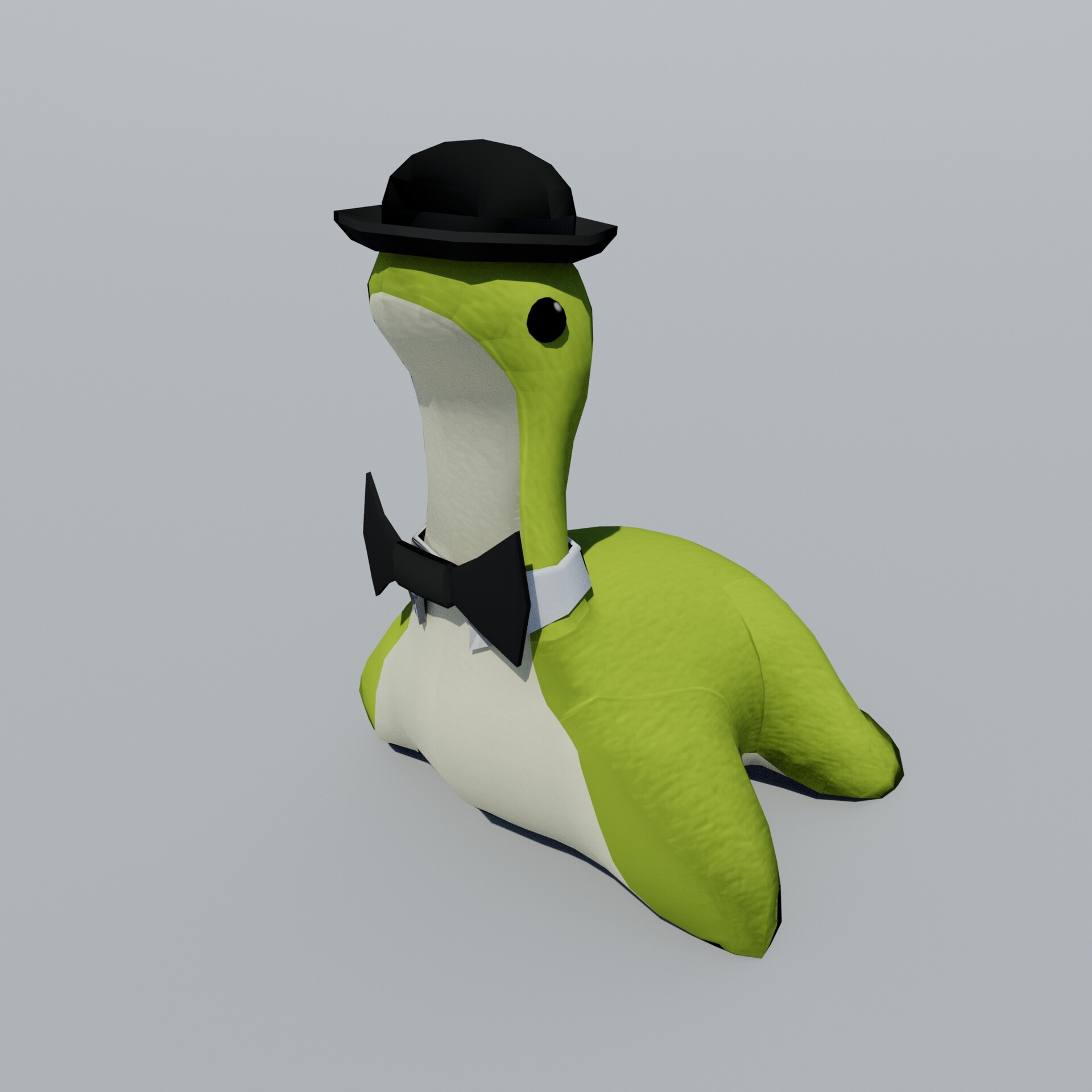 ArtStation - Nessie Plushie | Modelling & Topology
