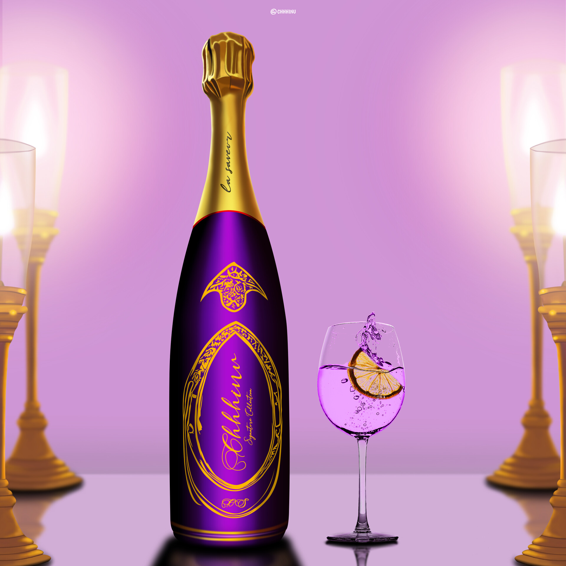 ArtStation - Champagne Product Design Concept