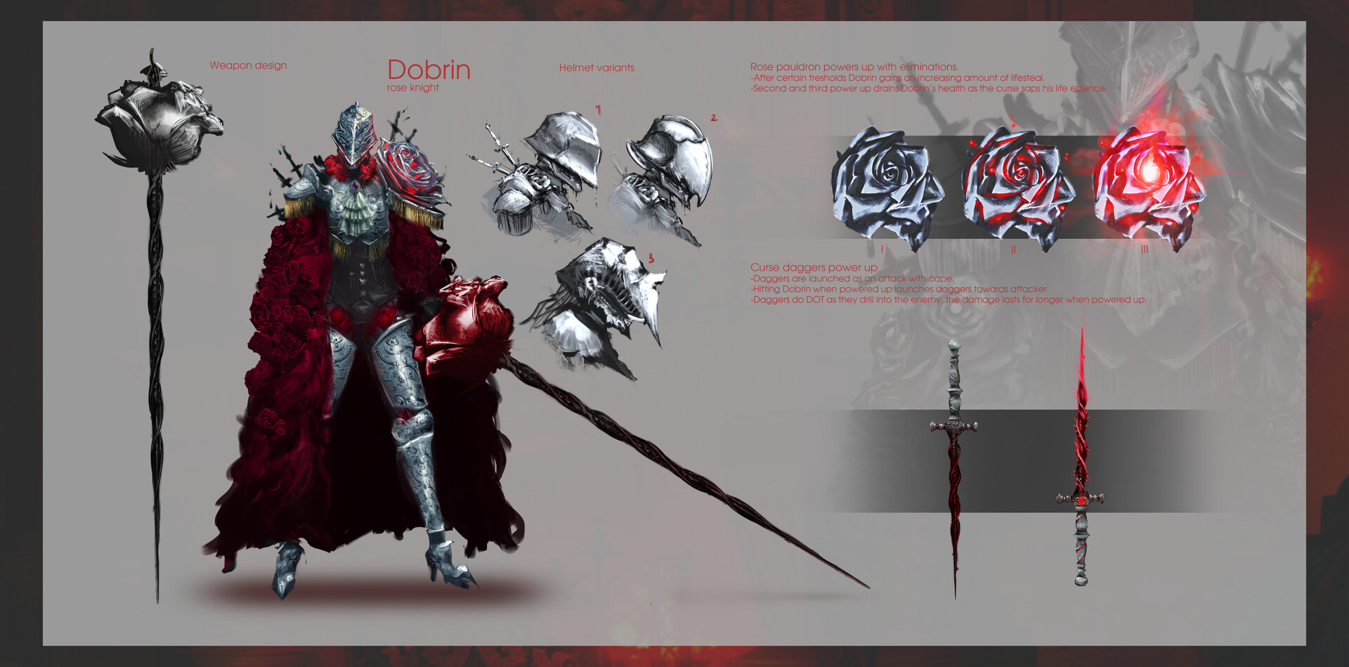 ArtStation - Rose knight CDC