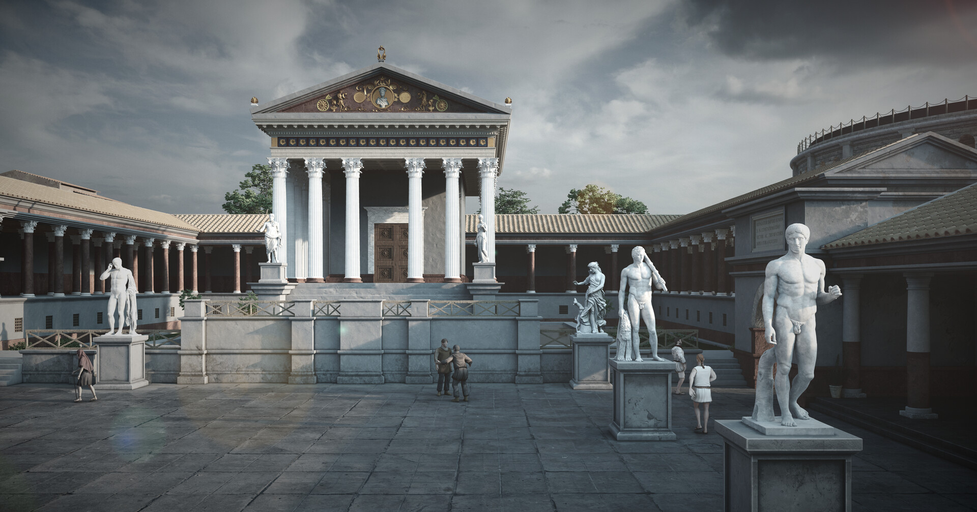 Roman Forum Recreation