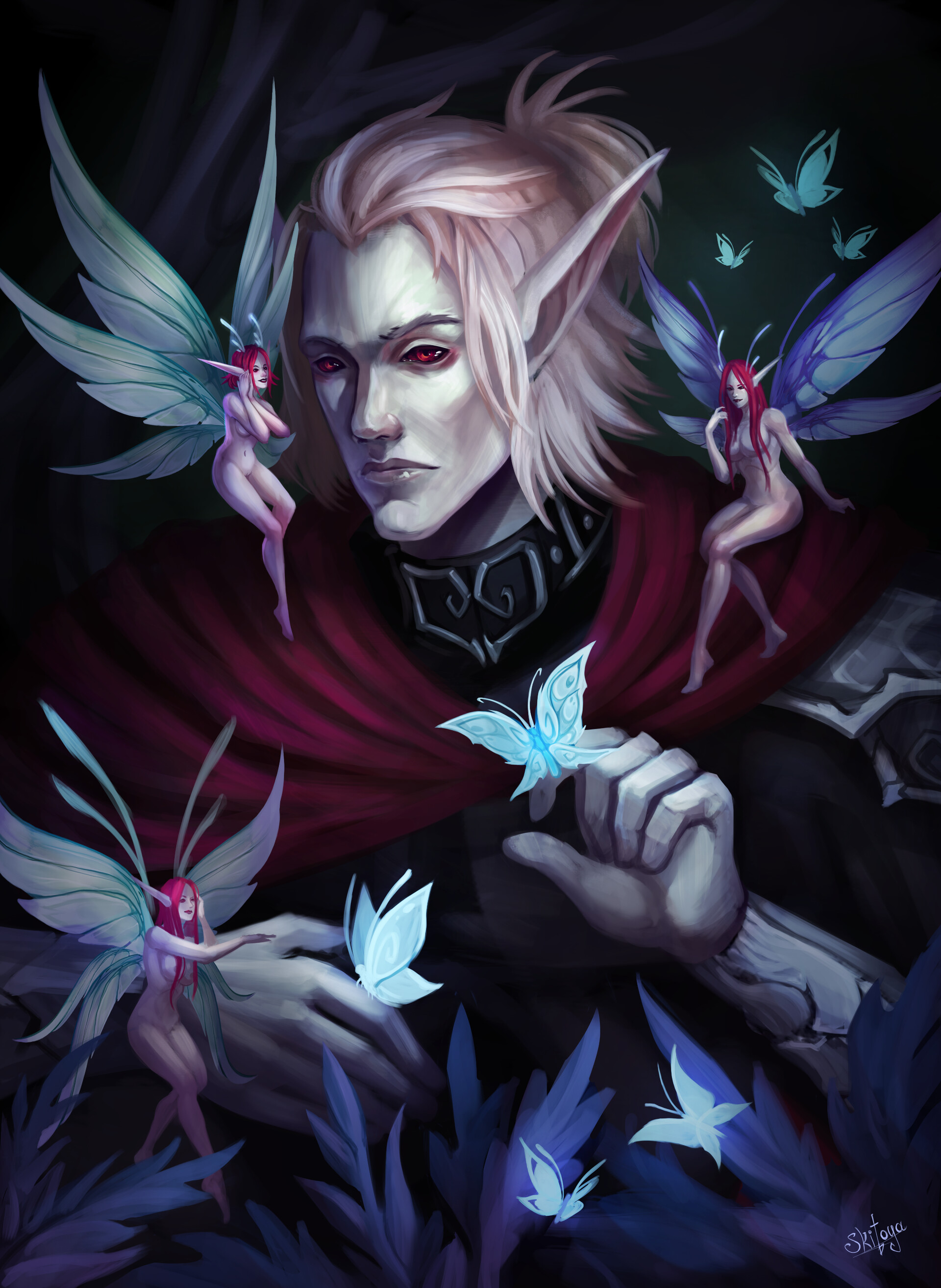 ArtStation - Talking to Fairies