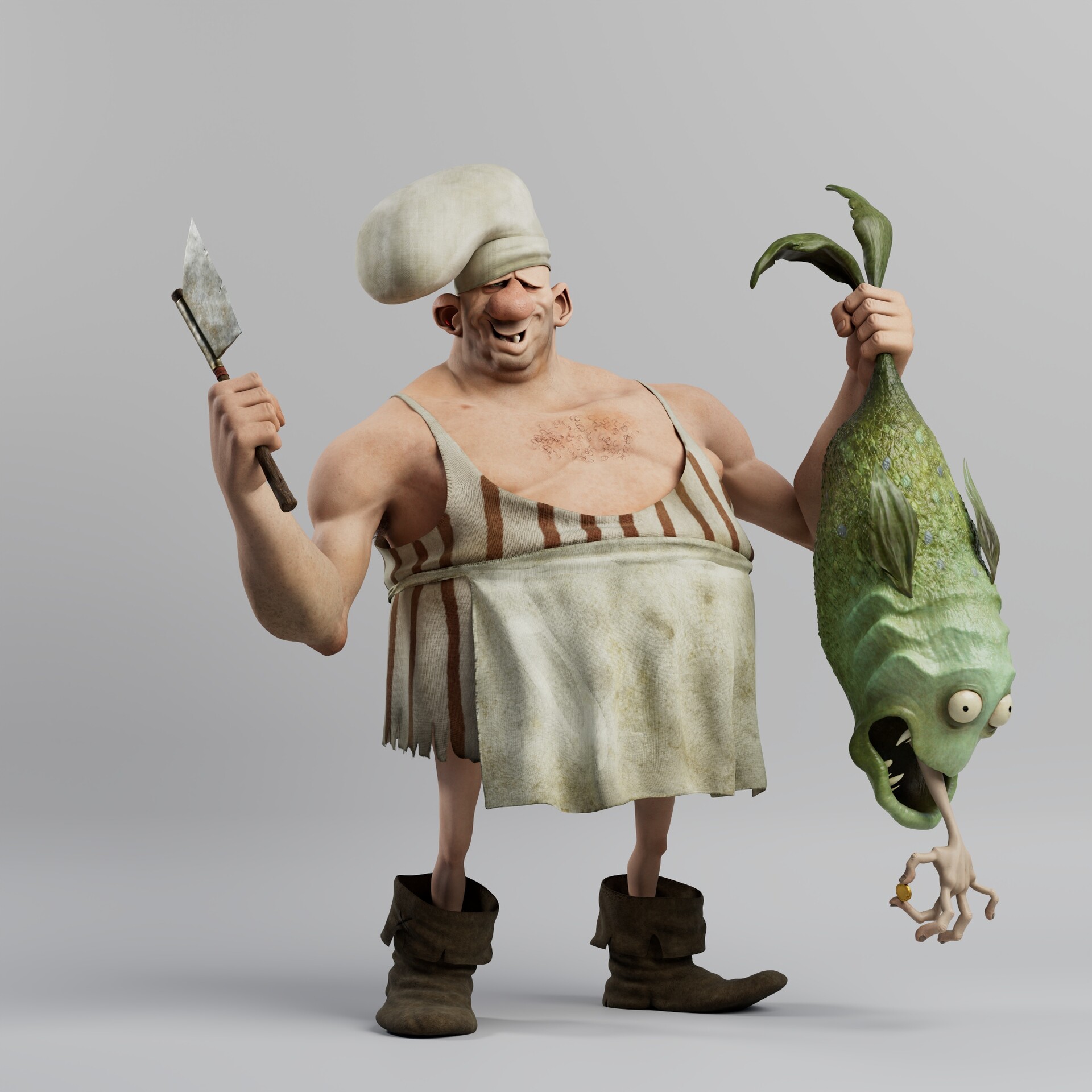 ArtStation - Pirate Butcher