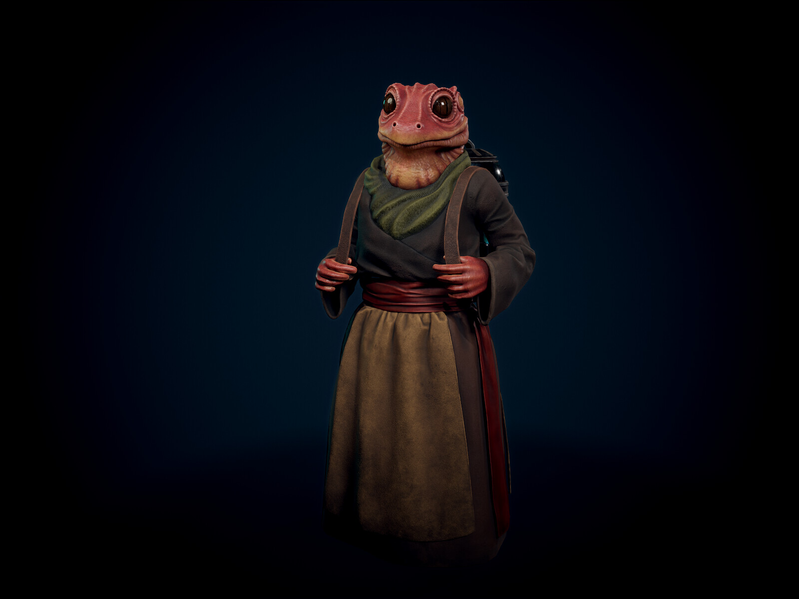 ArtStation - Frog Lady