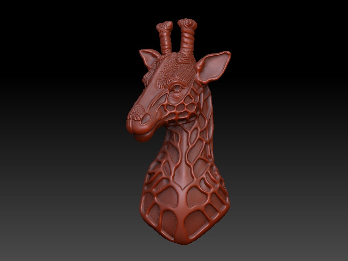 ArtStation - giraffe