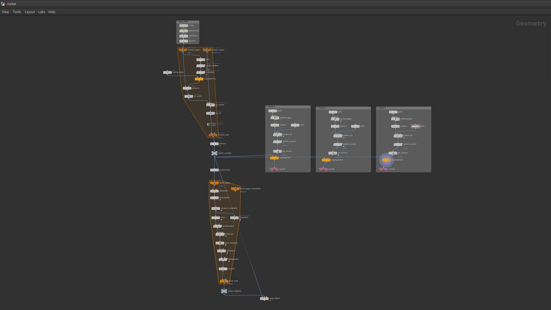 Anni Chen - Stylized Crystal Houdini&UE5