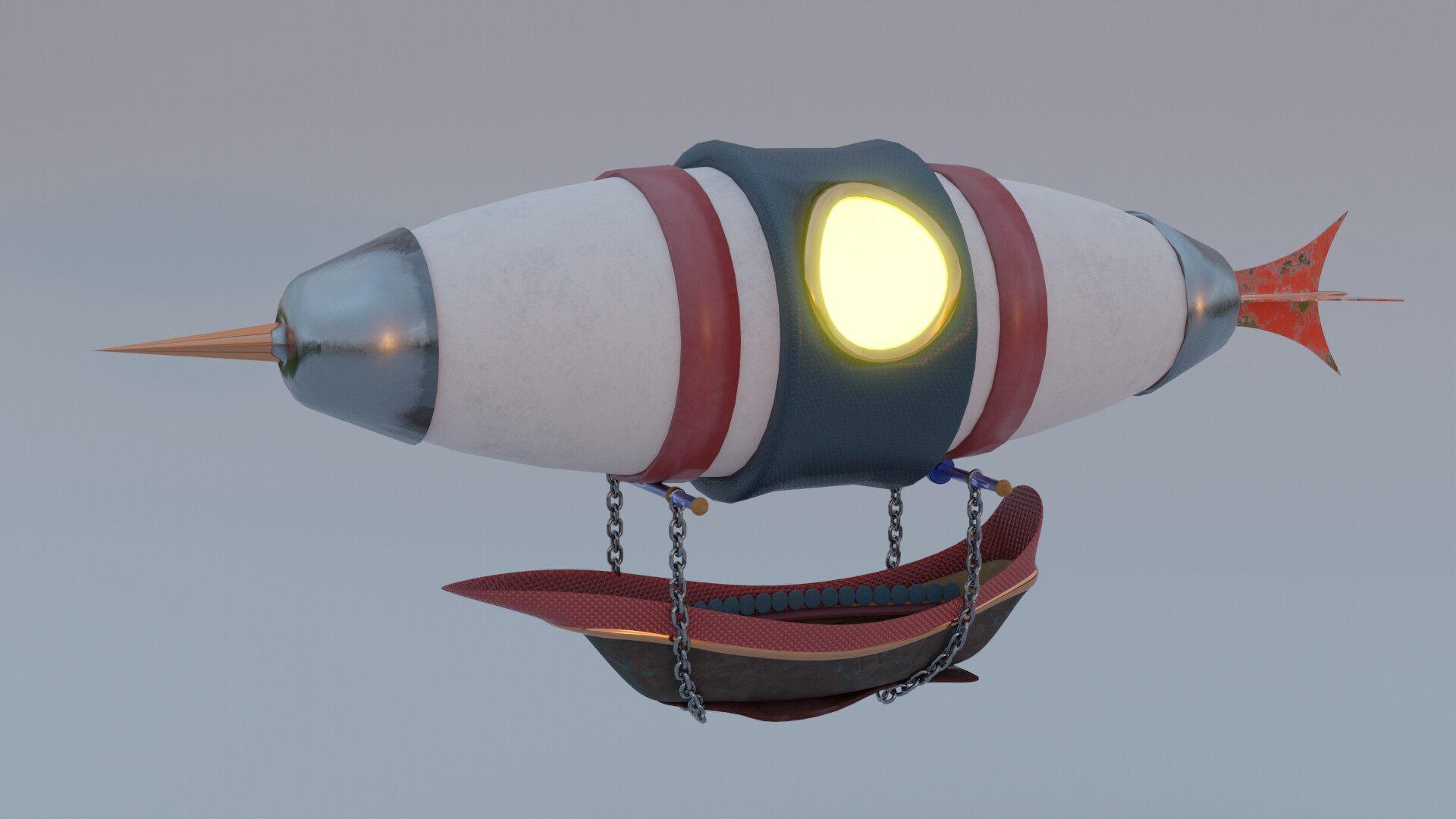 ArtStation - 3D Zeppelin