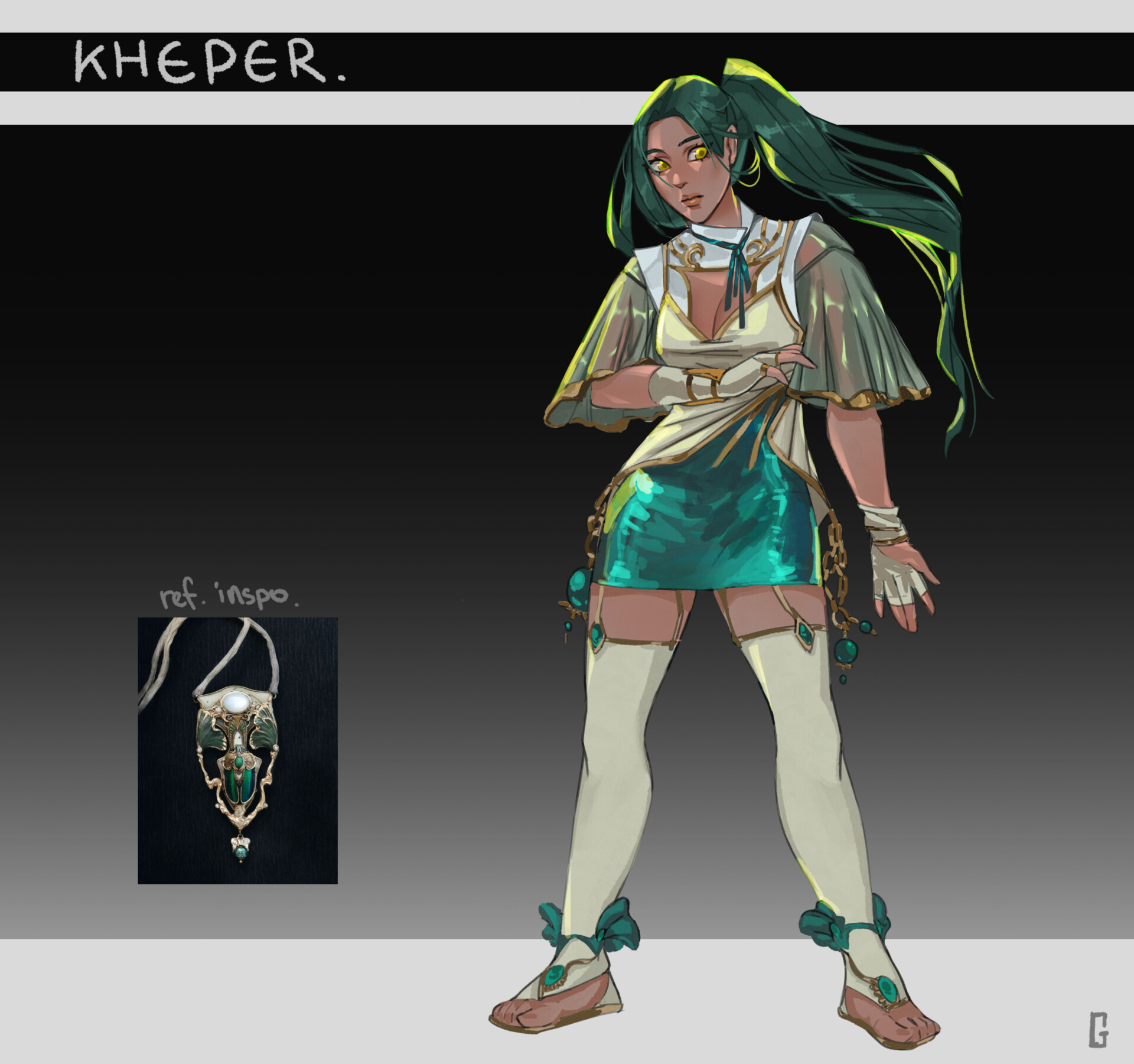 ArtStation - Scarab girl