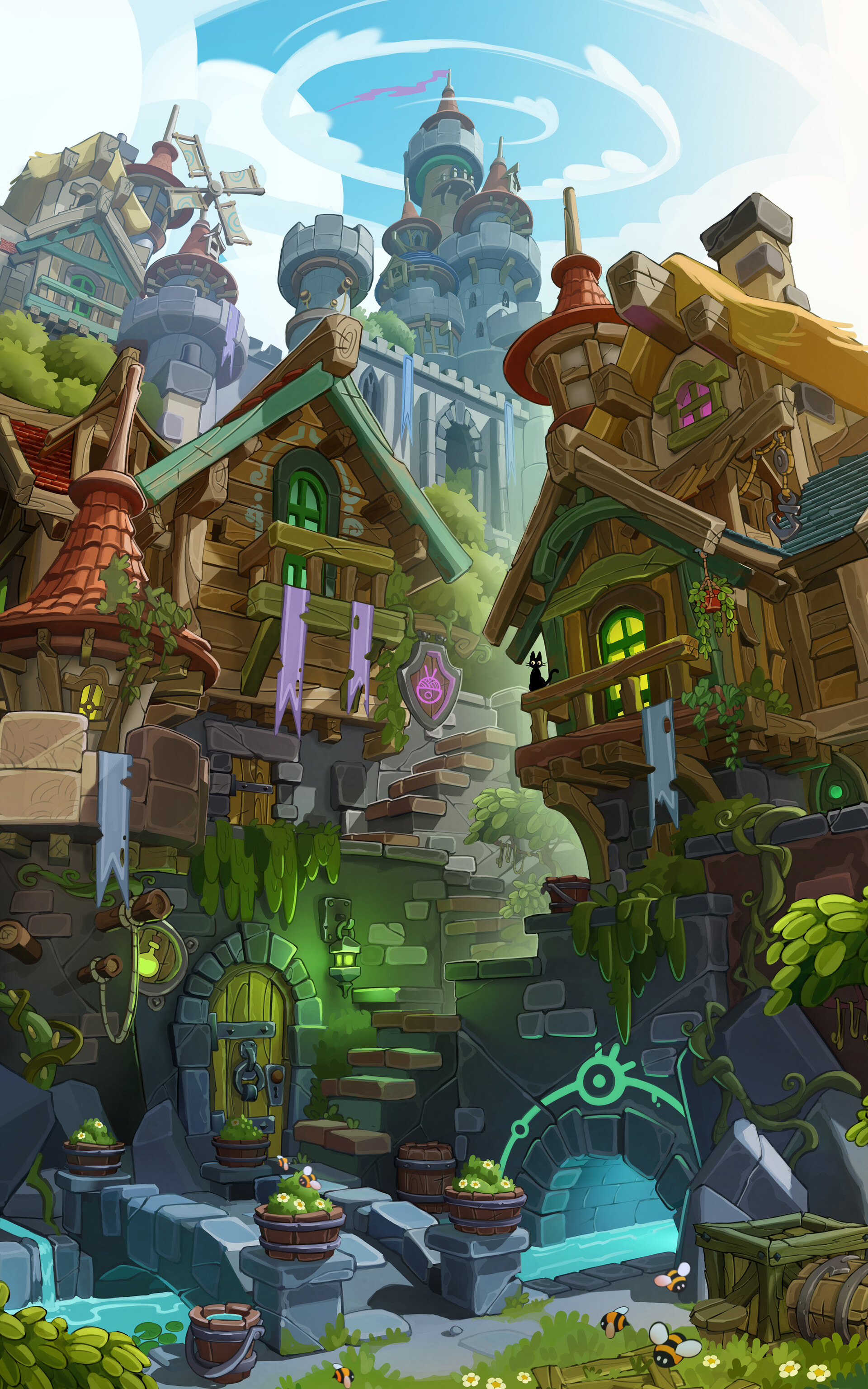 medieval concept art