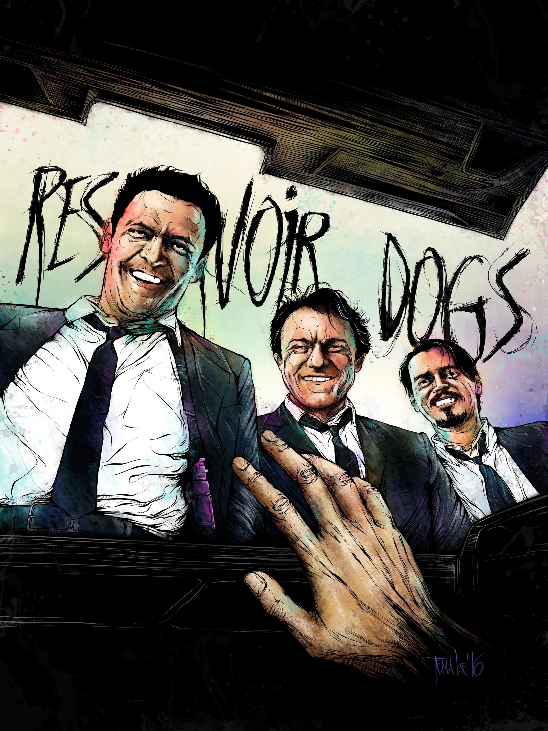ArtStation - Reservoir Dogs Poster