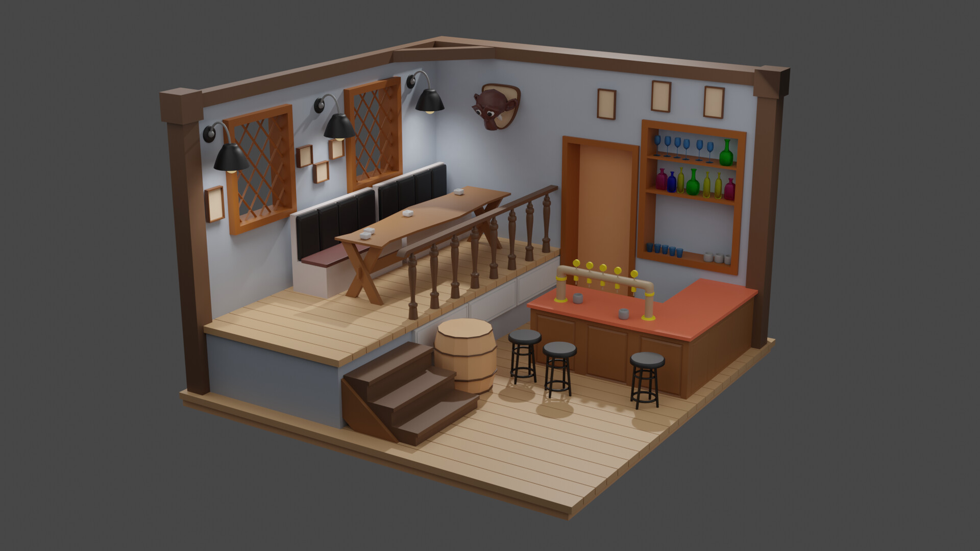 ArtStation - My little Pub