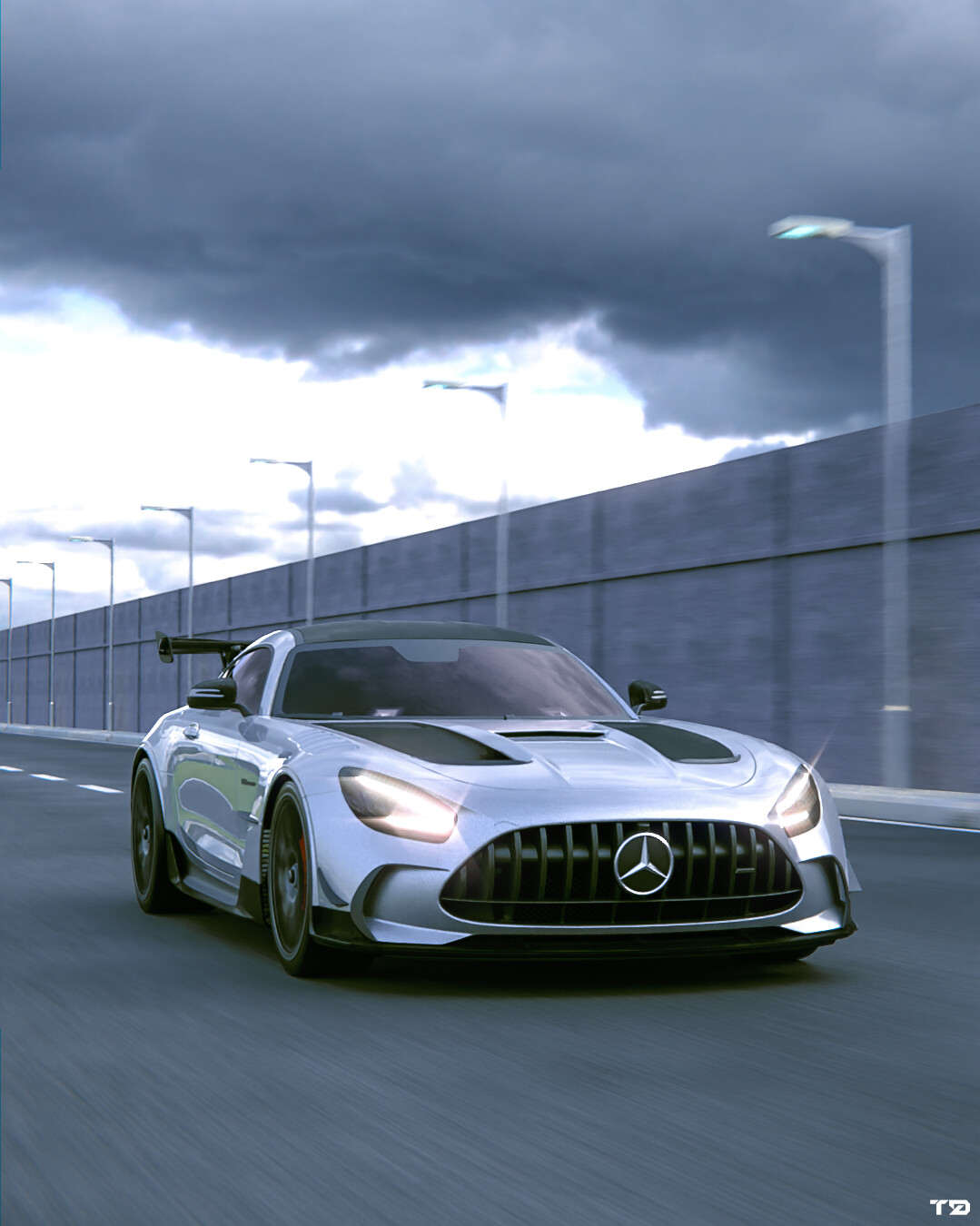 ArtStation - AMG GTR